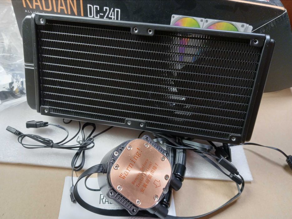 Darkflash 240 Водяне охолодження ПК процесора ARGB водянка геймерський ...