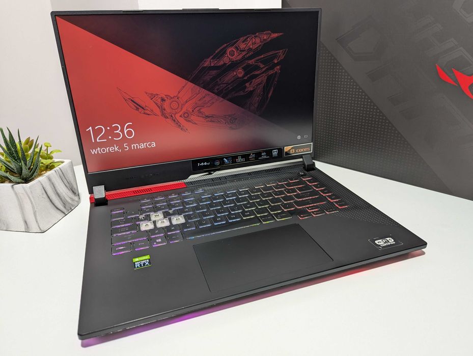 Asus ROG Strix RTX3050 Ryzen 7 4800H 16ram 512ssd 144hz Warszawa Ursus ...