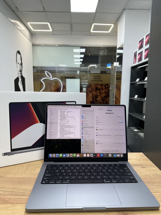 Macbook Pro 14” 2021 (M1 Pro / 16gb/ 512 ssd ) офіціна гарнтія: 55 000 ...