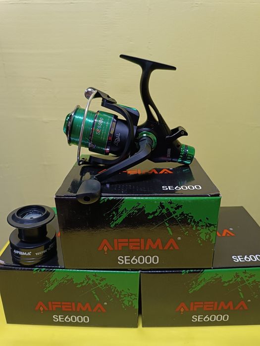 Карпова катушка Feima 6000SE з байтранером.: 550 грн. - Полювання / риболовля Самбір на Olx