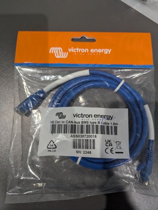 Victron VE.Can to CAN-bus BMS type B Cable 1.8m: 700 грн. - Другие ...