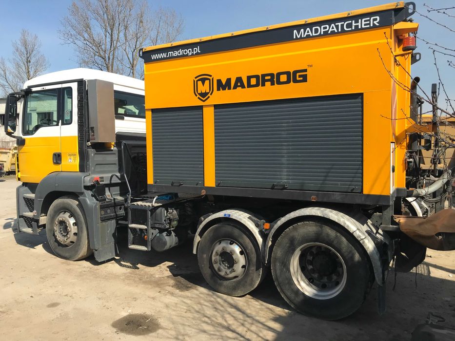 Установка для ямкового ремонту асфальту доріг MADROG MADPATCHER MPA6.5: 50 000 $ - Обладнання ...