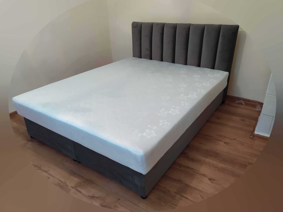 Ліжко з матрацом 160х200 Барон від виробника Кровать с матрасом 10 500 грн Меблі для