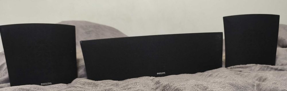 Głośniki PHILIPS Center + 2x Surround Szczecin Niebuszewo • OLX.pl