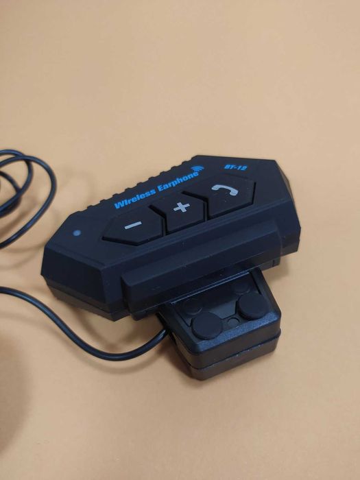 Мотогарнитура Bluetooth BT12 Fix - Hands-Free / Stereo / 500mAh / IP67 ...