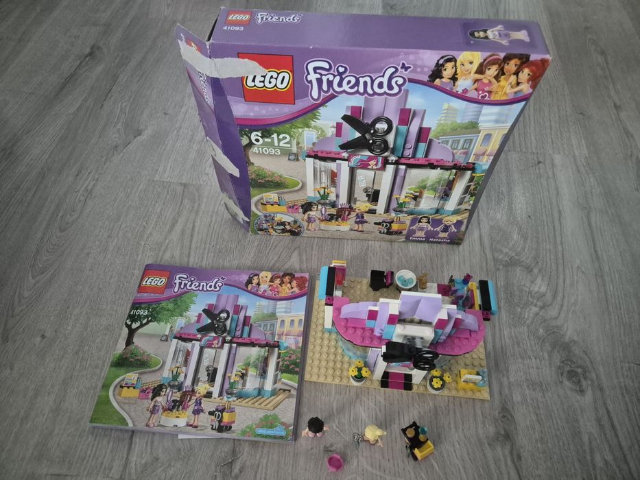 LEGO Friends 41093 – Salon fryzjerski | Komplet + instrukcja + pudełko ...