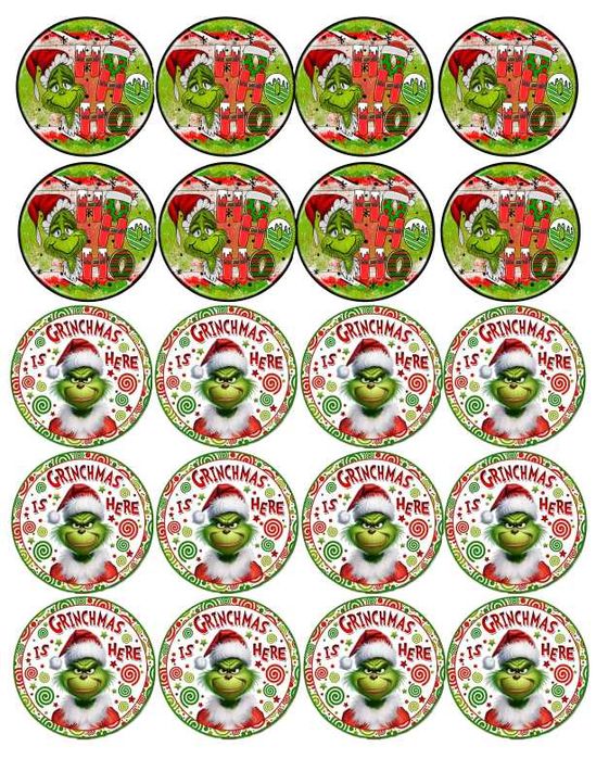 Boże Narodzenie opłatek na tort święta szybka wysyłka grinch Ostrołęka ...