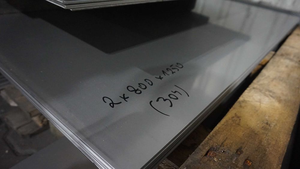 Blacha kwasoodporna, nierdzewna 2,0x800x1250 gat. 1.4301/304 BYTOM Bytom • OLX.pl