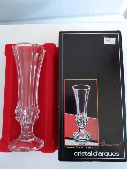 Francuski flakon, wazonik kryształowy cristal d'arques Szczecin Gumieńce • OLX.pl
