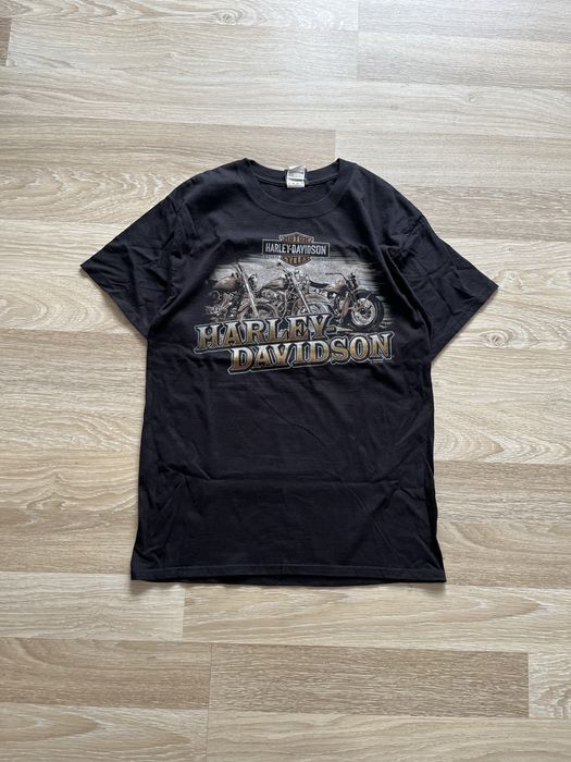 Harley Davidson USA big logo tee choppers west футболка: 380 грн ...