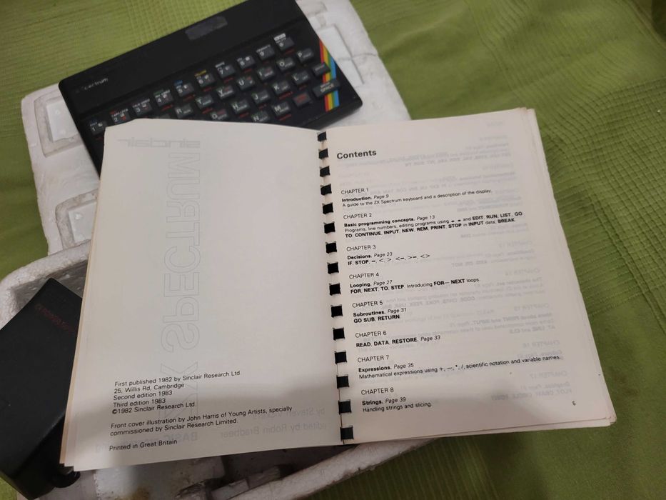 ZX Spectrum 48k 1983 (vintage, electrónica) São Domingos de Benfica ...