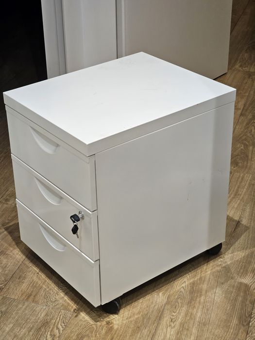 Szafka metalowa/ kontenerek Ikea Eric Borkowo • OLX.pl