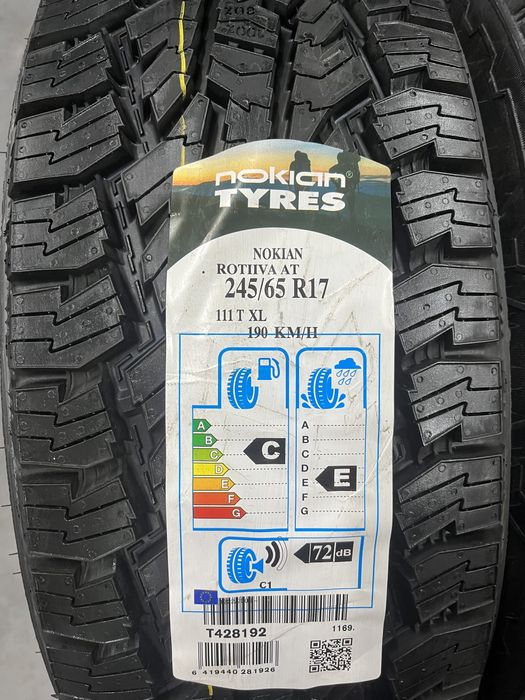 Opony 245/65R17 Nokian Rotiiva AT 245/65/17 Nowe Kożuchów • OLX.pl