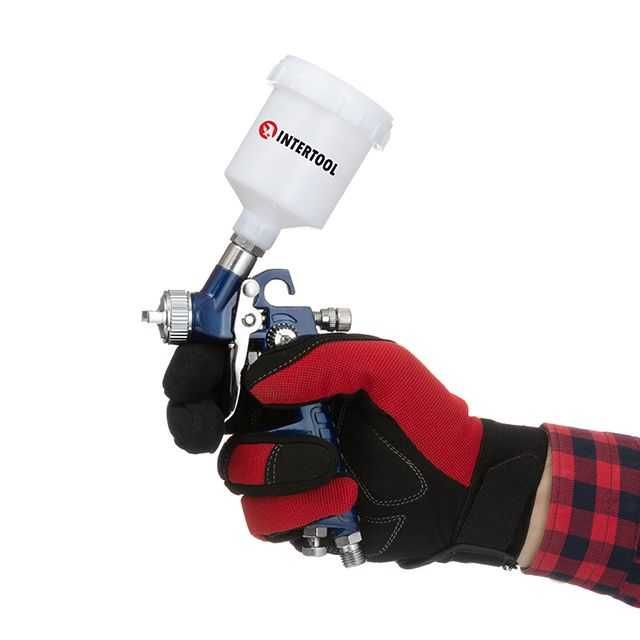 Краскопульт пневматический HVLP MINI, бачок 125мл. INTERTOOL PT-0101: 275 грн ...