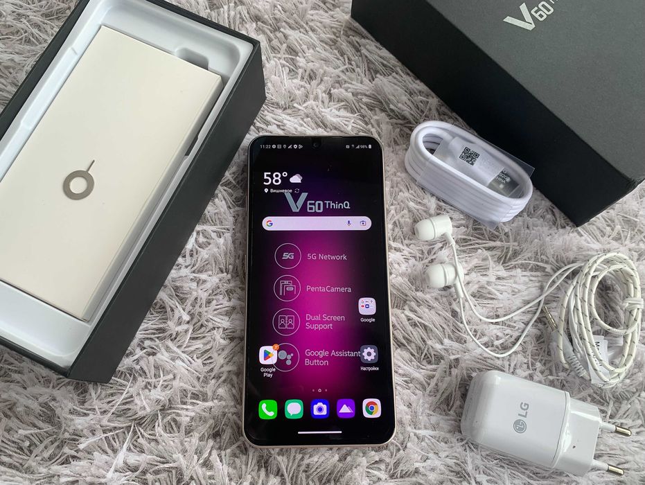LG V60 8/128Gb V600 ThinQ - (також є: V40 V50s G7 G8x Velvet) ꧂: 7 499 грн. - Мобільні телефони ...