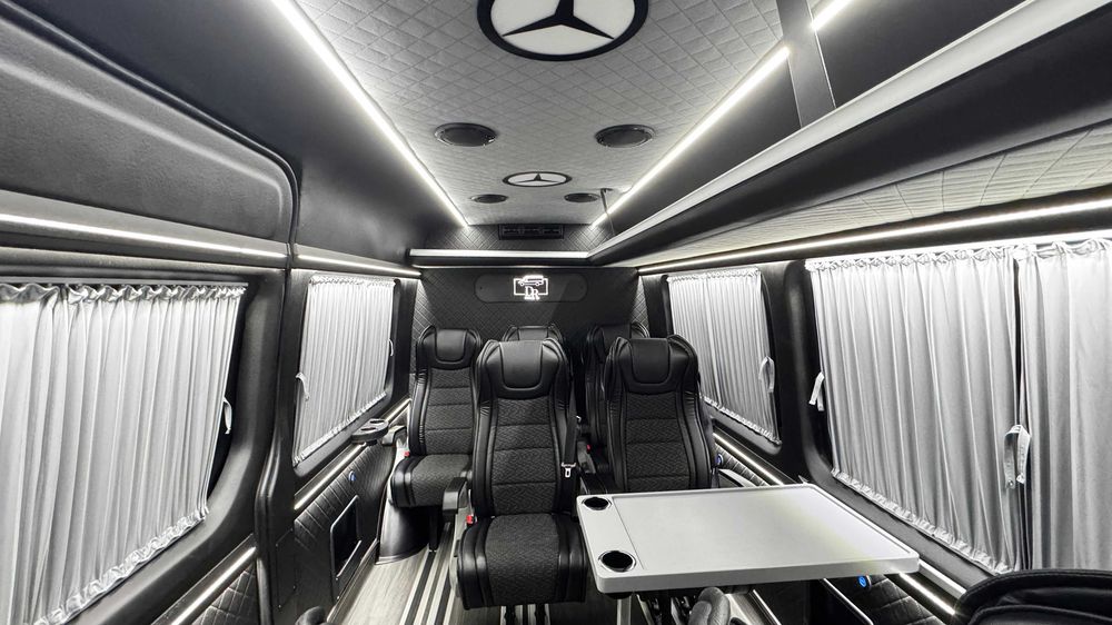 Bus wynajem MERCEDES SPRINTER VIP 9 Osobowy WINIETY w CENIE kat B 9 os ...
