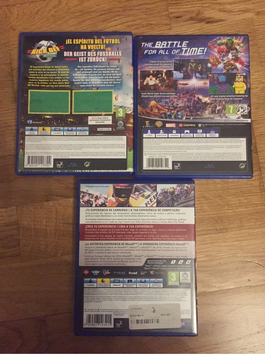 PS4 lego/ MotoGP15/ kick Off Lumiar • OLX Portugal