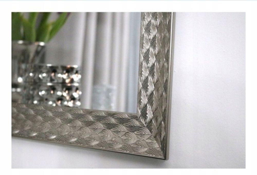 Lustro Glamour duże lekkie wyjątkowe prezent Zielona • OLX.pl
