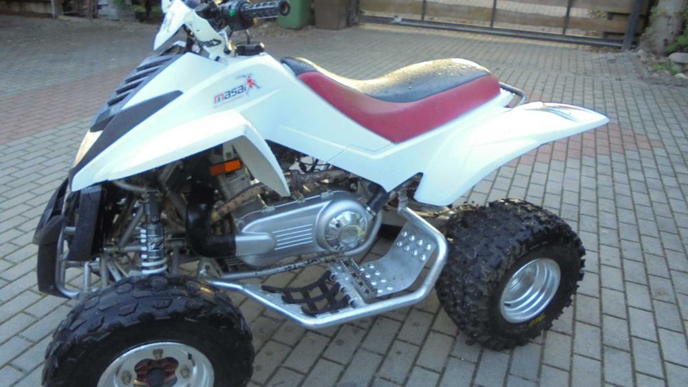 Quad Dinli 300 ,2013r Kymco,Masai ciecz 4x2 homologacja l7e zadbany ...