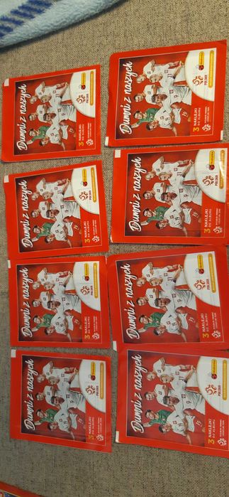 Zestaw numer 44, karty piłkarskie dumni z naszych 8 saszetek Bytom • OLX.pl