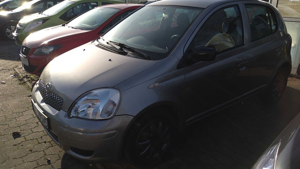 TOYOTA Yaris 5drzwi Ładna Zadbana 180tyś km Ubezp.OC rej.Gliwice ...