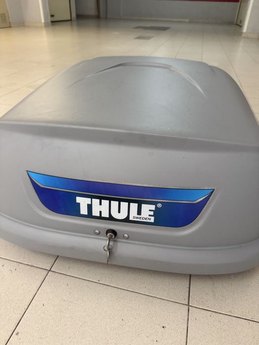 Barras tejadilho Thule e mala Thule Cacém E São Marcos • OLX.pt