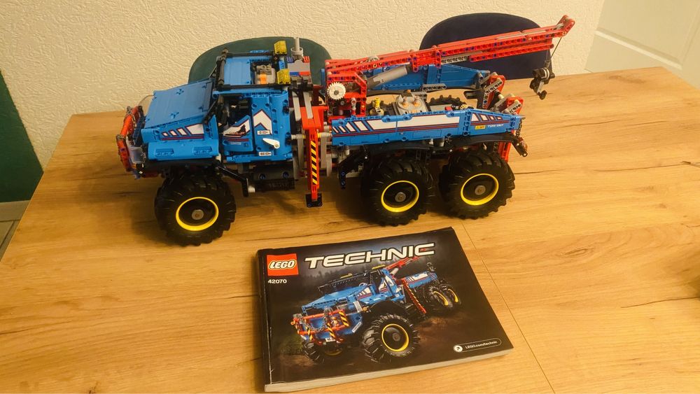 LEGO Technic 42070 - Terenowy holownik 6x6 Konin • OLX.pl