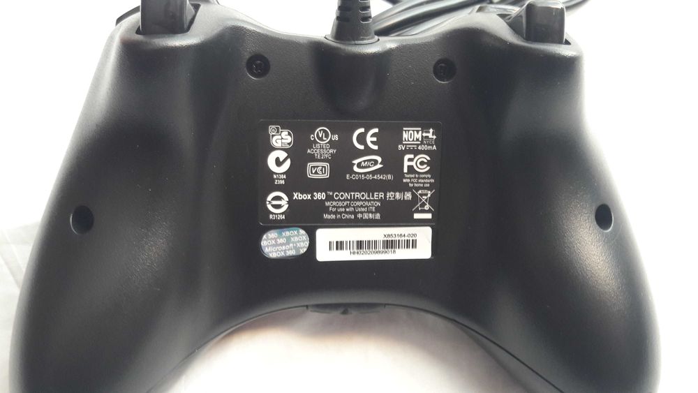 Xbox 360 геймпад проводной, для PC Windows xp/vista/7/8/10/11 Оригинал ...
