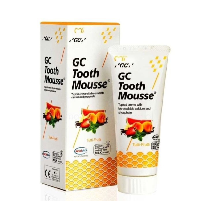 PASTA Tooth mousse 35 ml _płynne szkliwo _ tutti- frutti lub vanilla ...