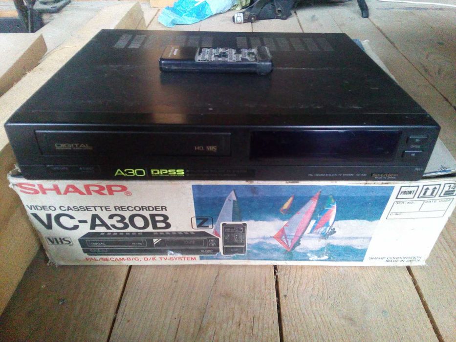 Видеомагнитофон Sharp VC-A30B, VHS, пишучий: 700 грн. - Інша ТВ ...