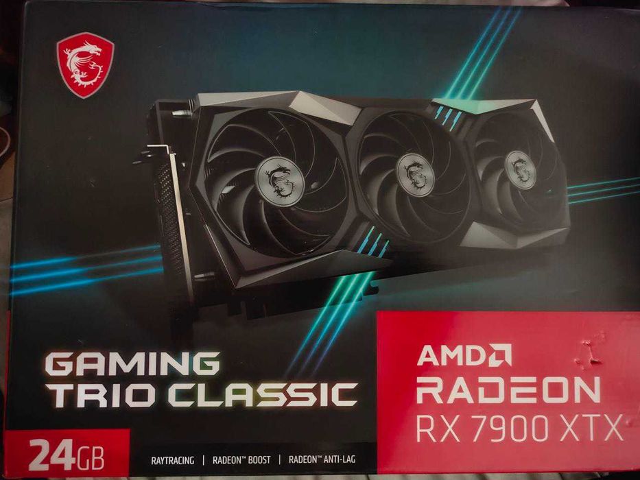 MSI Radeon RX 7900 XTX gaming trio classic 24g: 37 999 грн ...