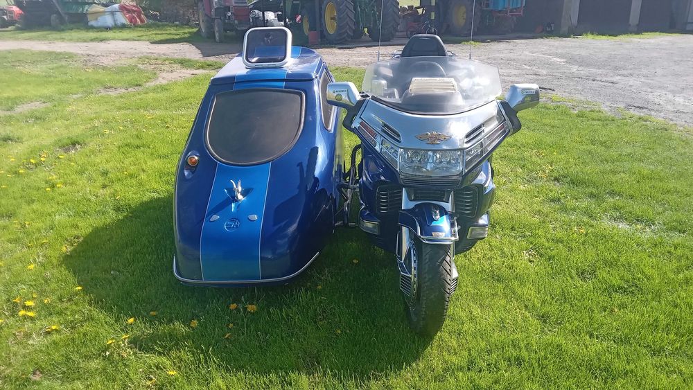 Honda Goldwing 1500 SE z wózkiem bocznym Sidecar Sztum • OLX.pl