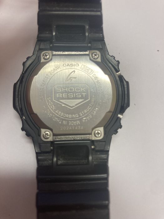 Zegarek Casio G-Shock GW-M5600 z modułem 3063. Klasyk: Tough Solar ...