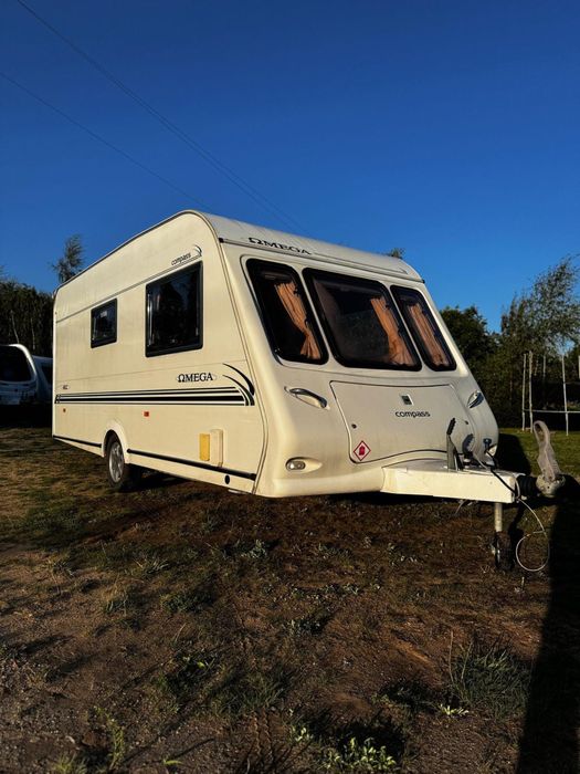 Przyczepa Kempingowa OMEGA COMPASS 2/3 Osobowa z 2004 r Brodnica • OLX.pl