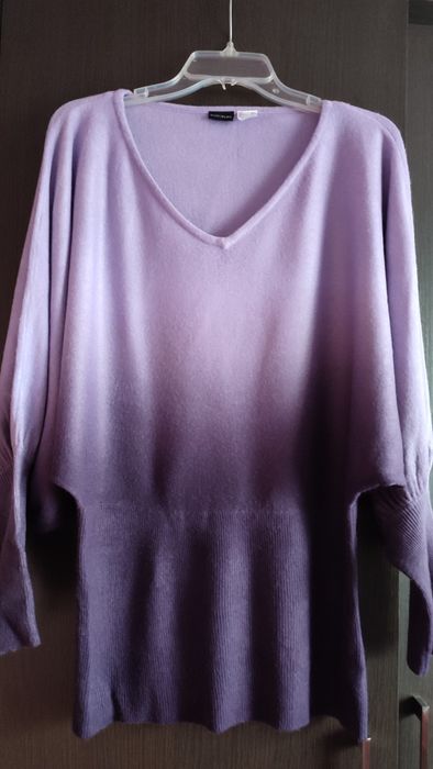 Fioletowy sweter typu motylek Kęty • OLX.pl