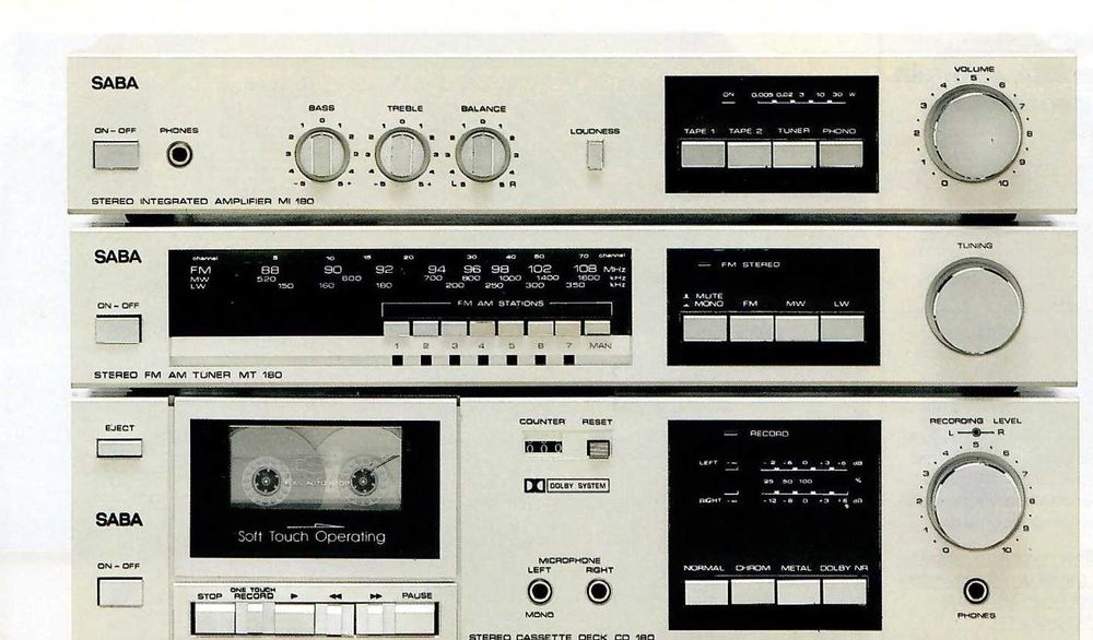 Музыкальная стойка САБА Виллинген MI-180: 5 130 грн. - Підсилювачі ...