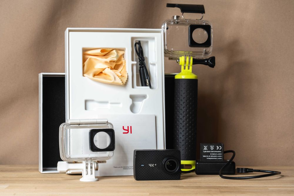 KAMERA Xiaoyi Yi Action 4K+ BOGATY ZESTAW 60fps w jakości 4K ...
