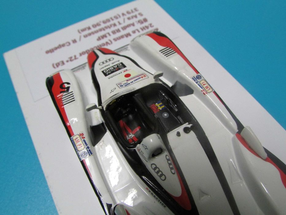 Audi R8 LMP #5 - Vencedor 24 h Le Mans 2004 - Miniatura esc 1/43 Tomar ...