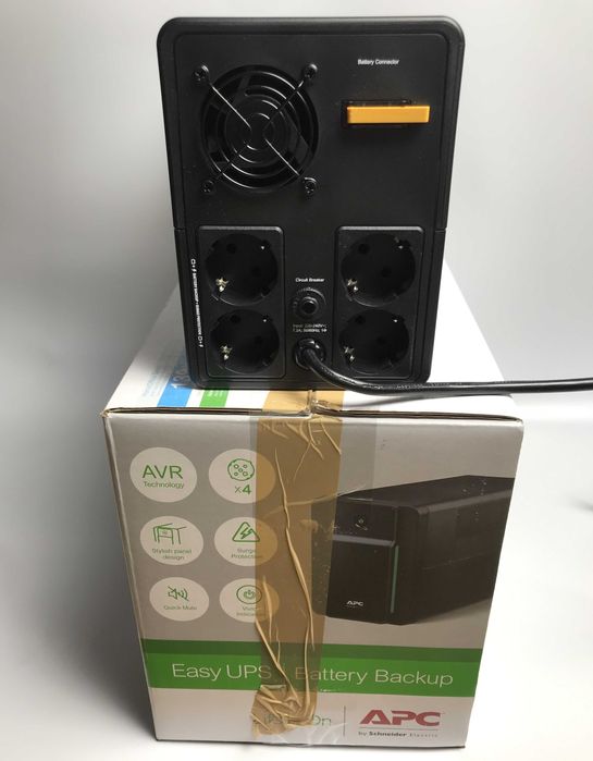 ИБП APC Easy UPS BVX 1600VA, 4хSchuko (BVX1600LI-GR), много: 3 600 грн ...