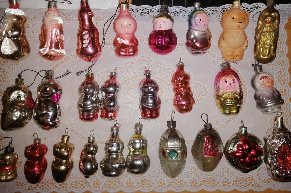 Ёлочные игрушки СССР. Ялинкові прикраси. Іграшки.: 50 грн ...