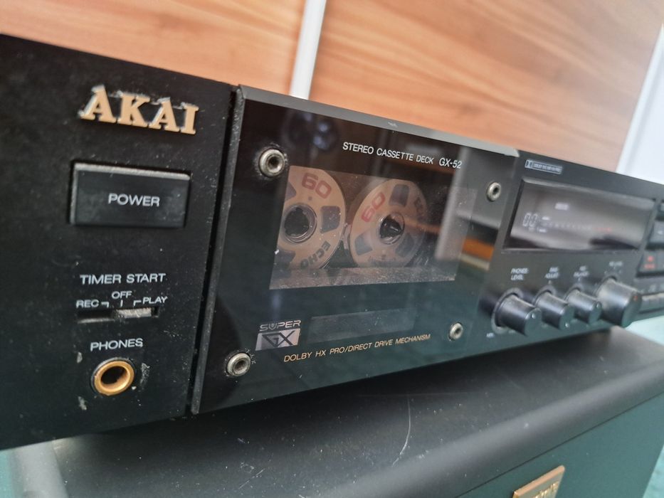 Magnetofon Akai gx 52 Stobno • OLX.pl