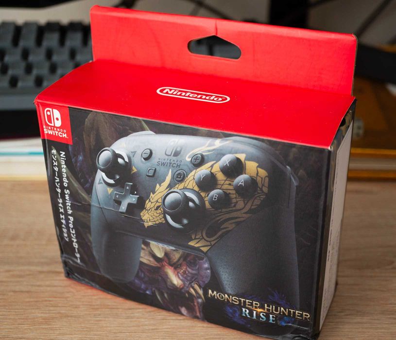 Nintendo Switch Pro Controller Monster Hunter Rise Edition: 2 200 грн ...
