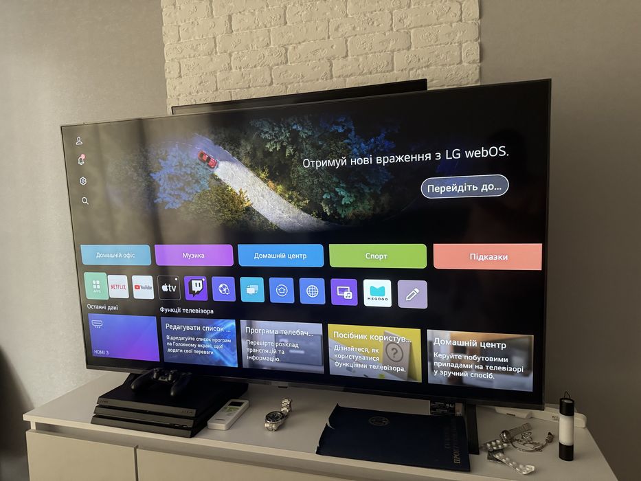 Телевізор Lg 55" UR7800 (Як новий): 17 500 грн. - Телевізори Вишневе на Olx