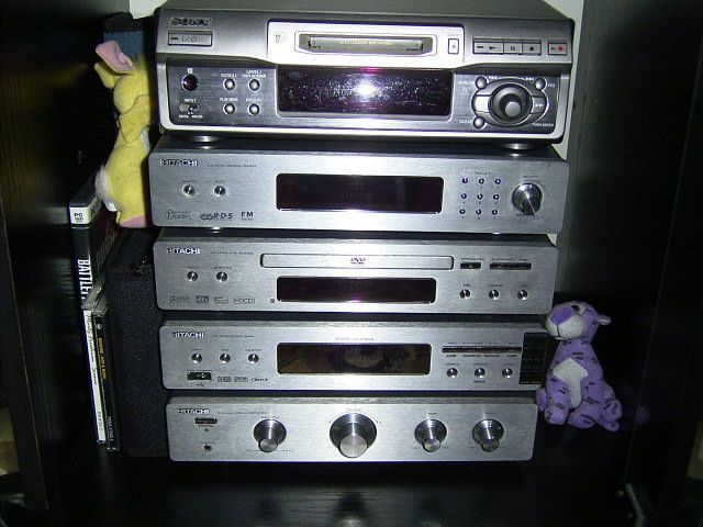 Wieża Hitachi AX-M140+MiniDisc Sony MDS-S40. Przemyśl • OLX.pl