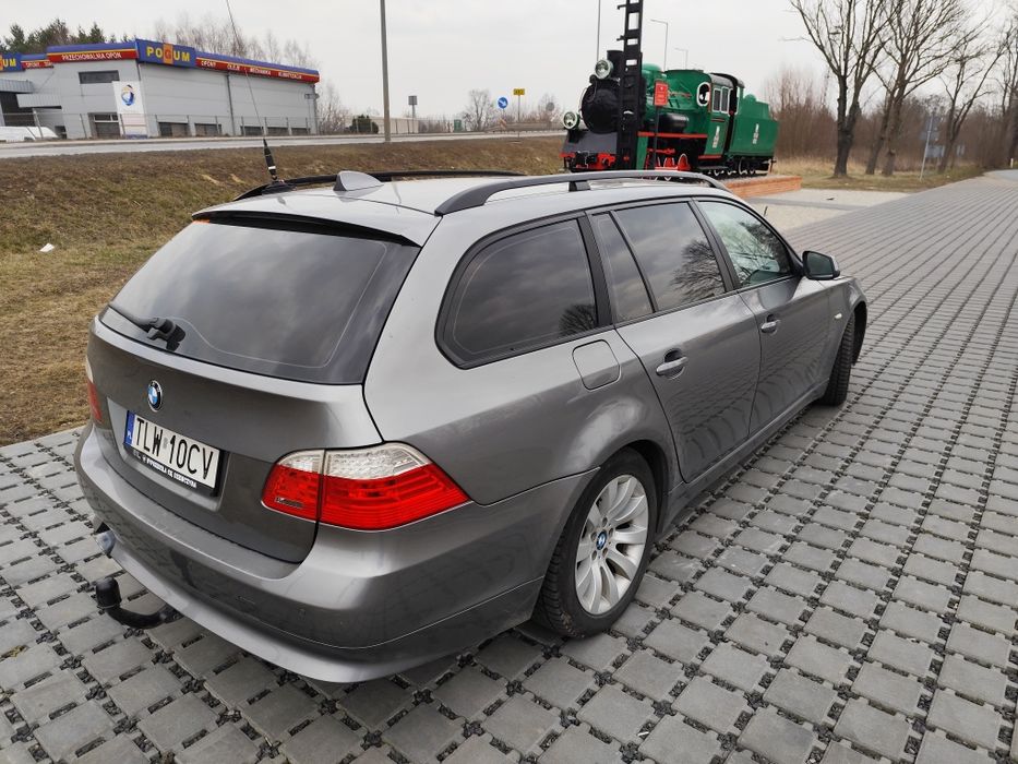 BMW E61 Lift Shadow Line, Panorama, Manual, Head up. Logic 7 2010r ...
