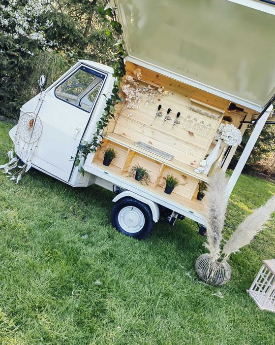 Prosecco Van | Drink Van | Bar mobilny | Piaggio Ape Kwidzyn • OLX.pl