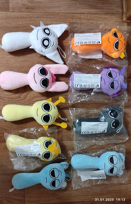 Продам іграшки Incredibox Sprunki: 200 грн. - М'які тварини Розсошенці ...