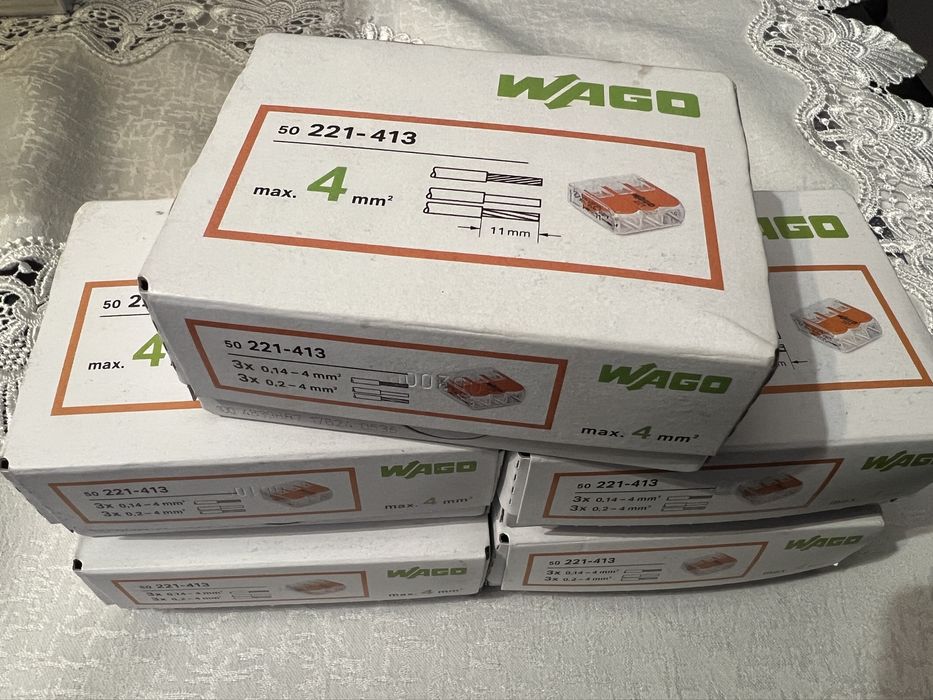 Wago 221-413 Wago złączki 221-413 Oborniki • OLX.pl