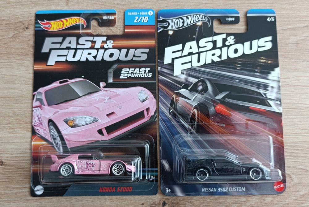 Hot Wheels Fast&Furious Honda S2000 i Nissan 350Z Custom Gliwice Łabędy ...