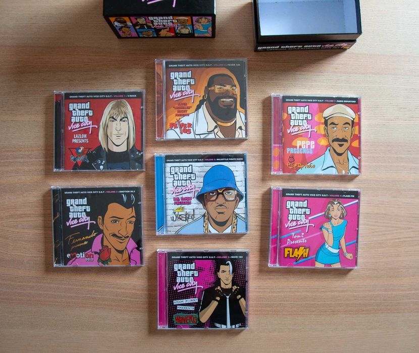 Grand Theft Auto: Vice City Official Soundtrack Box Set, Banda Sonora ...